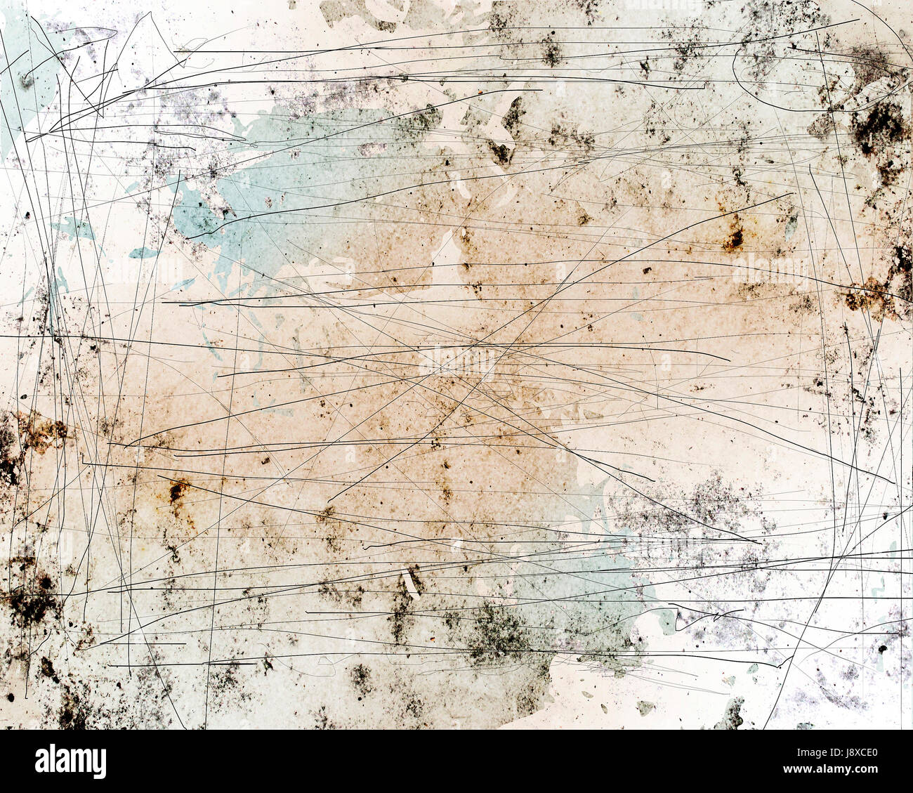 striche scratch lines Stock Photo - Alamy