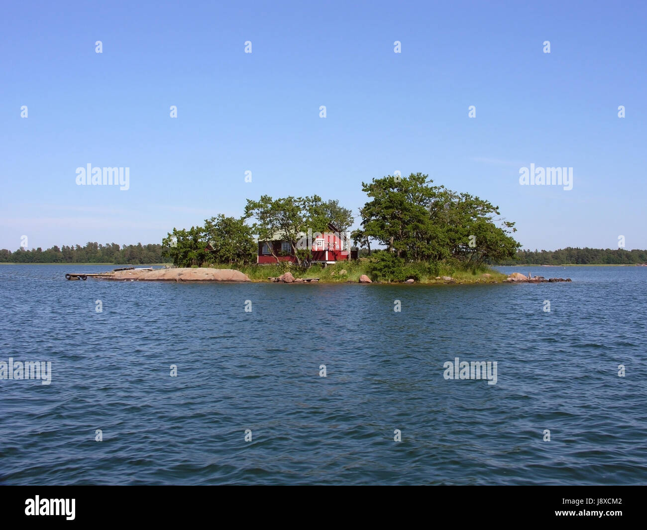 skerry in the land islands Stock Photo - Alamy