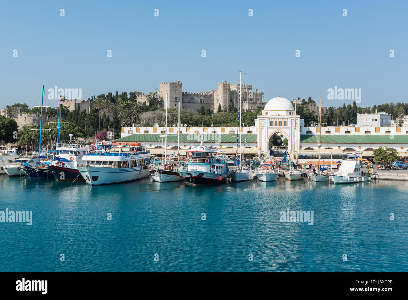 Rhodes city hi-res stock photography and images - Alamy