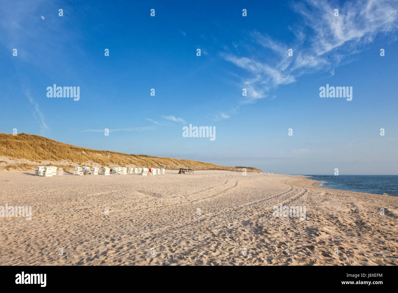 North Sea beach of Sylt at Hörnum Stock Photo - Alamy