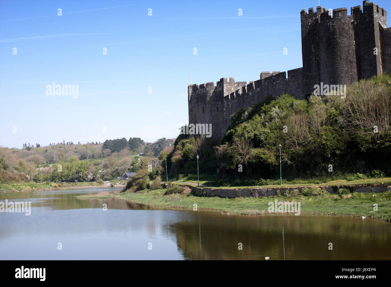 historical, castle, old, ancient, building, chateau, tree, trees, stone ...