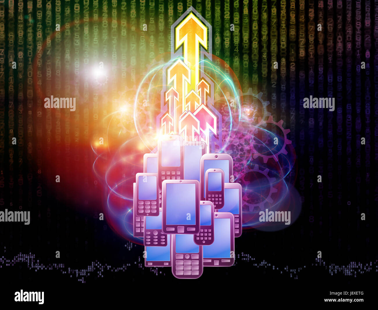 telephone, phone, calculation, call, composition, model, design, project Stock Photo - Alamy