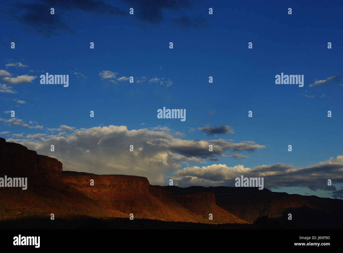 early sun on red rock mountains,colorado Stock Photo - Alamy