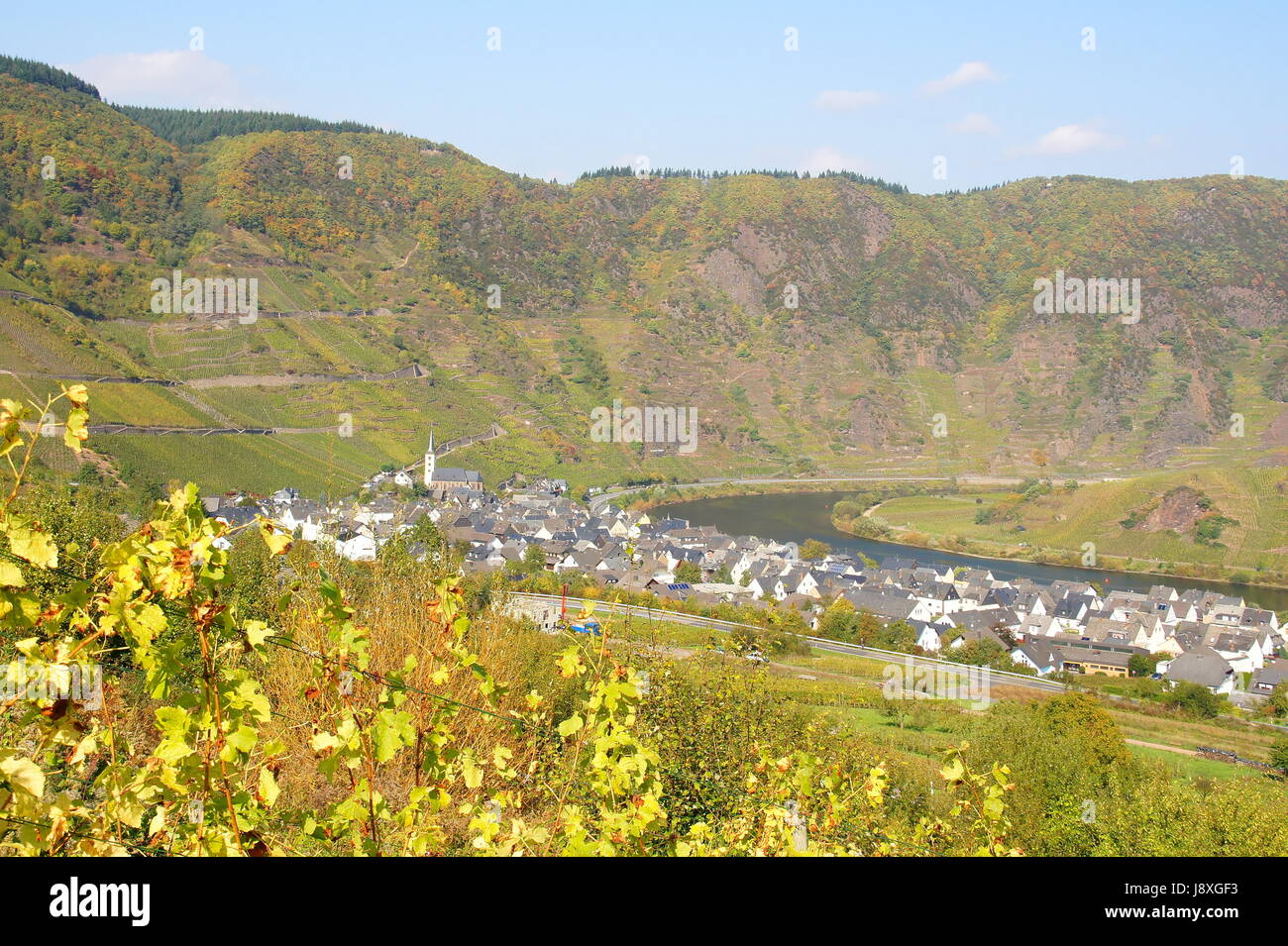 bremm at the mosel Stock Photo - Alamy