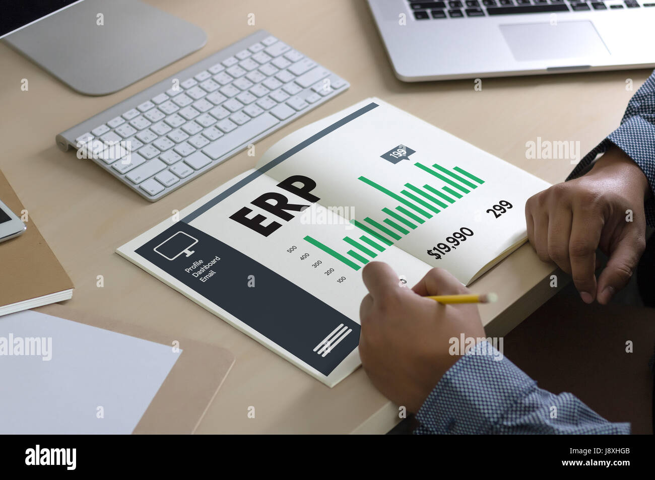 ERP navigation Business, Technology, Internet and network Stock Photo ...