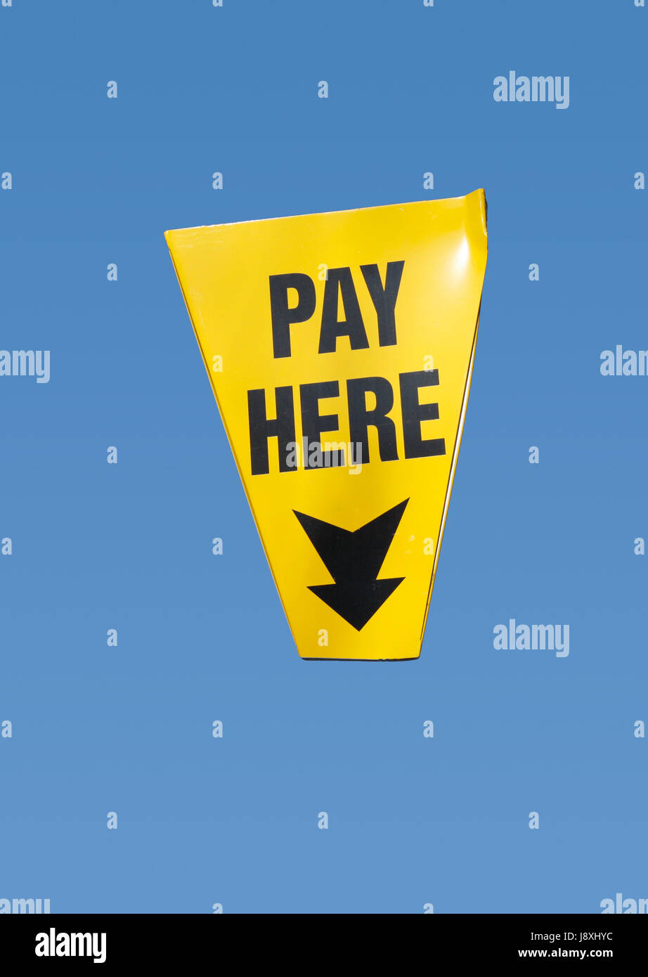 Pay and park signboard hi-res stock photography and images - Alamy