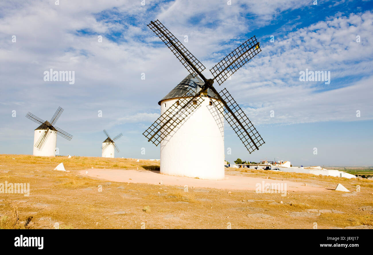 europe, spain, windmill, style of construction, architecture ...
