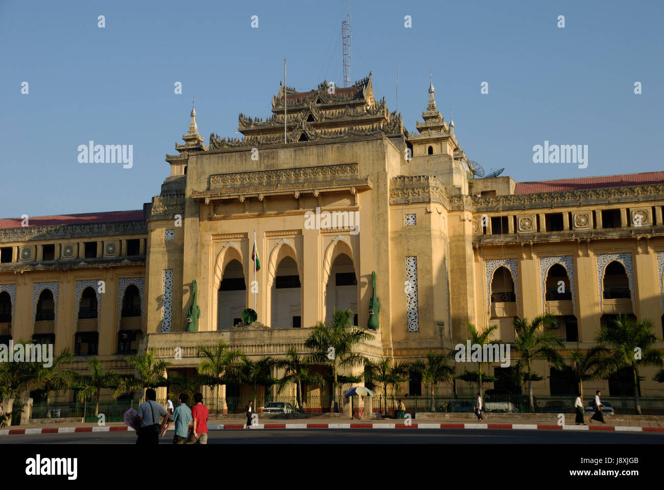 city hall in yangon Stock Photo - Alamy