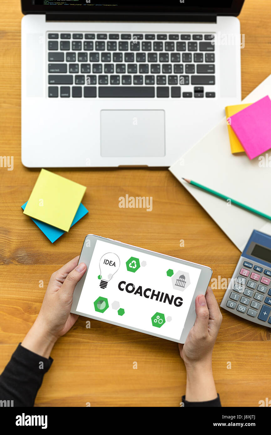 COACHING Training Planning Learning Coaching Business Guide Instructor ...