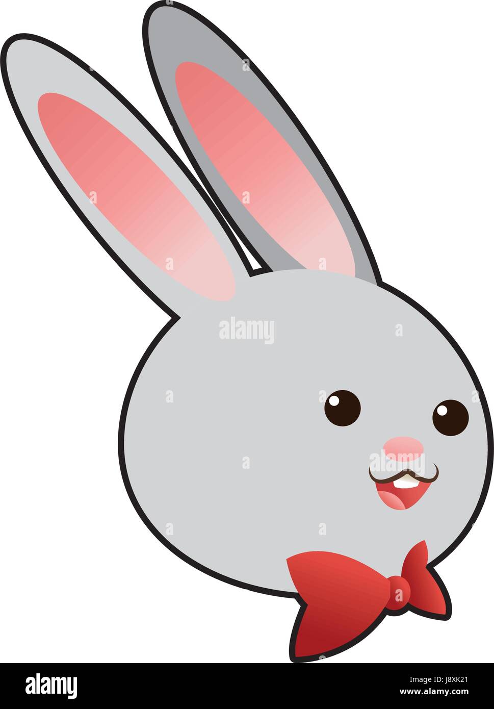 cute rabbit cartoon sweet animal funny Stock Vector Image & Art - Alamy