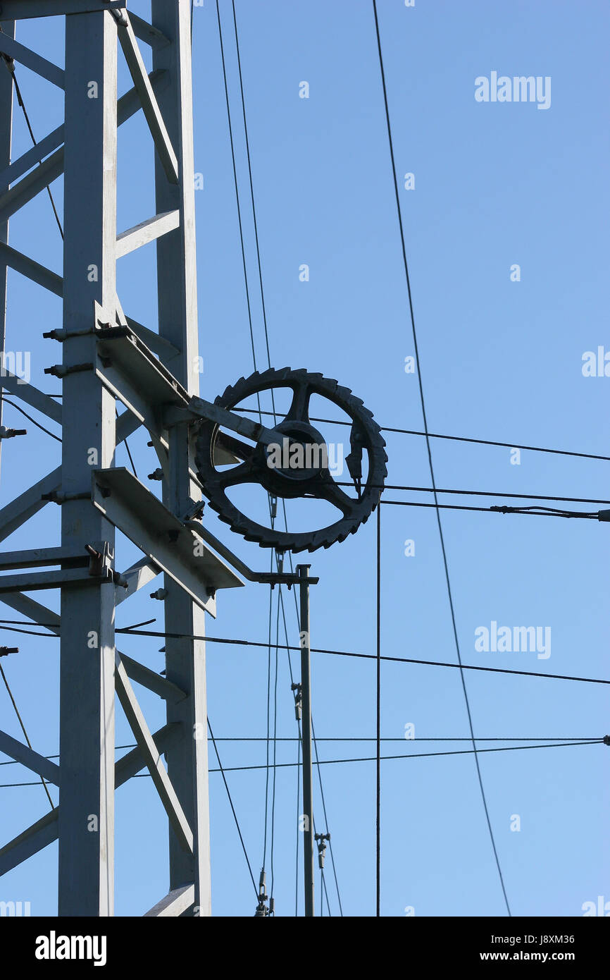 railway electrical system Stock Photo - Alamy