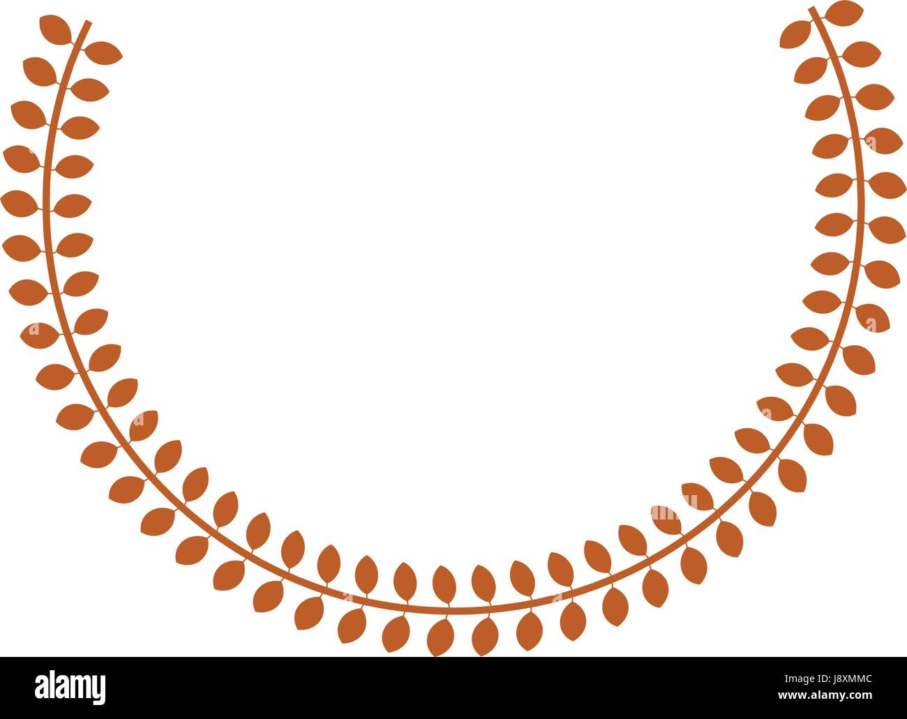 Laurel Leaves Border High Resolution Stock Photography and Images - Alamy