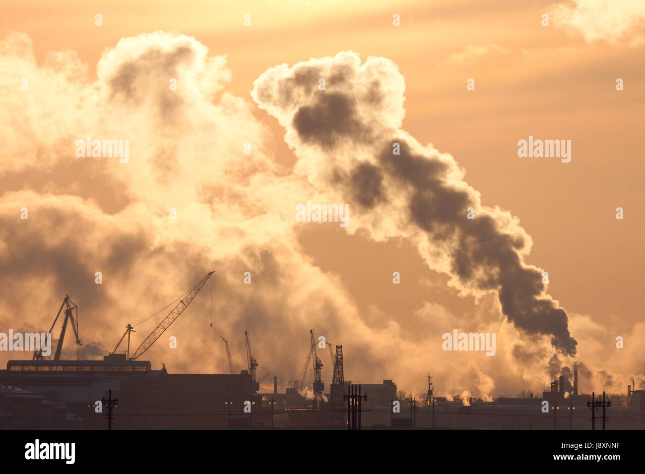 smoke, smoking, smokes, fume, tower, impact, environment, enviroment ...