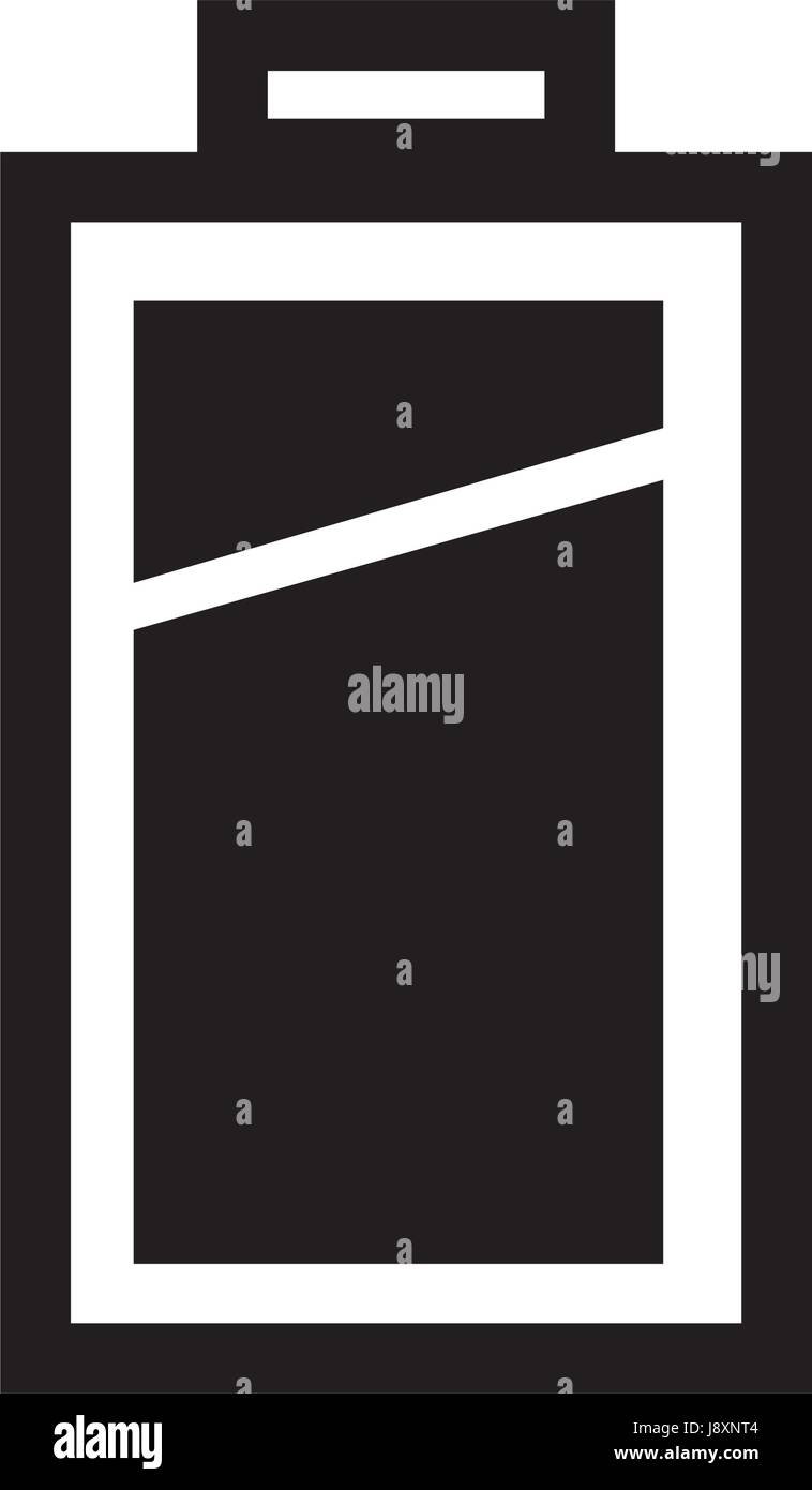 Vector green battery, full charge with lighting. Alternative energy ...