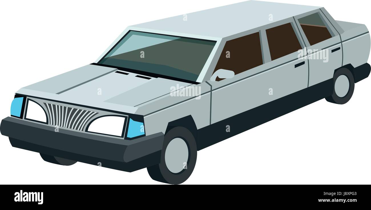 luxury vehicle stretch car limousine view Stock Vector Image & Art - Alamy