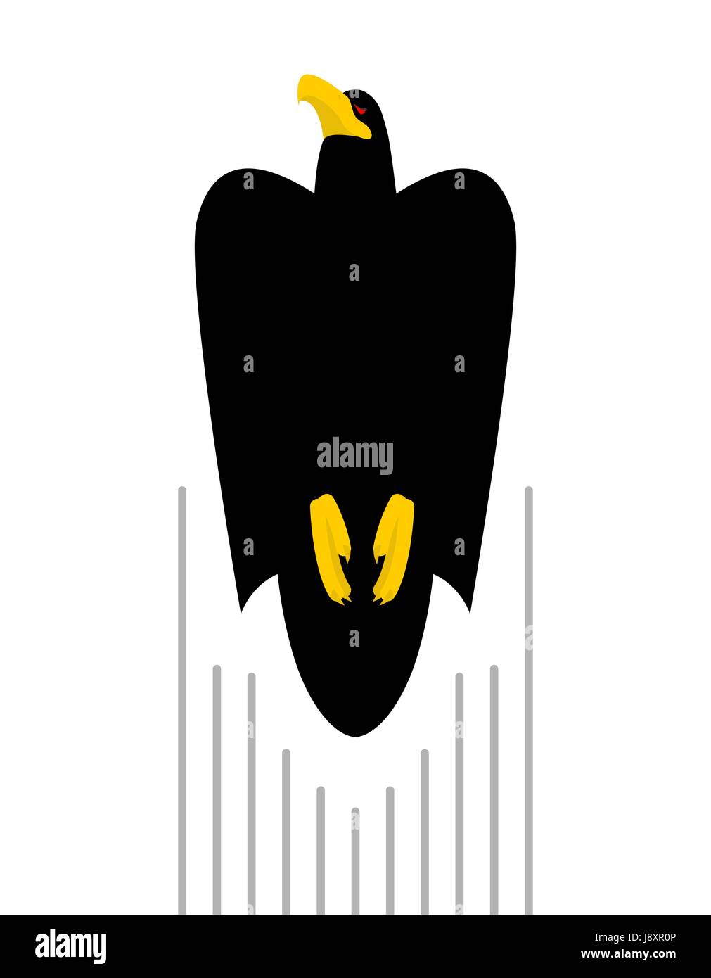 Harris hawk tail Stock Vector Images - Alamy