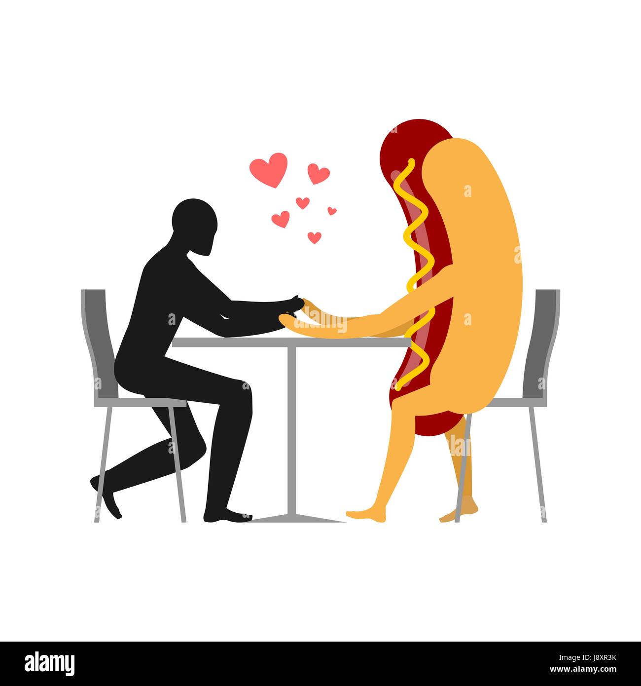 Food beverage dining room Cut Out Stock Images & Pictures - Alamy