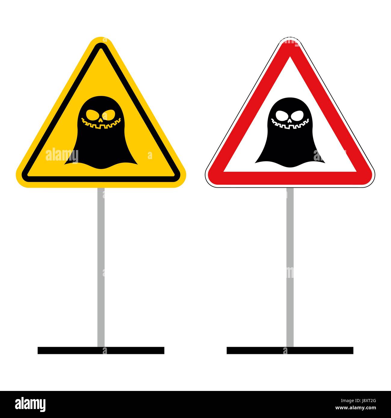 Warning Sign Stock Vector Images - Alamy