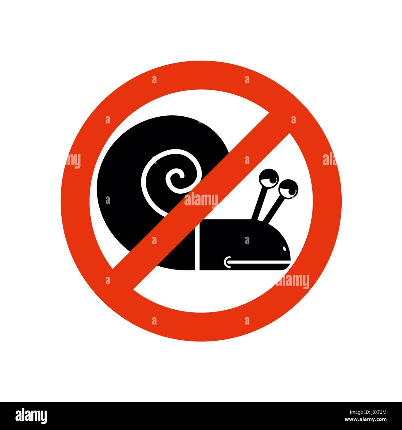 Slow moving sign Stock Vector Images - Alamy