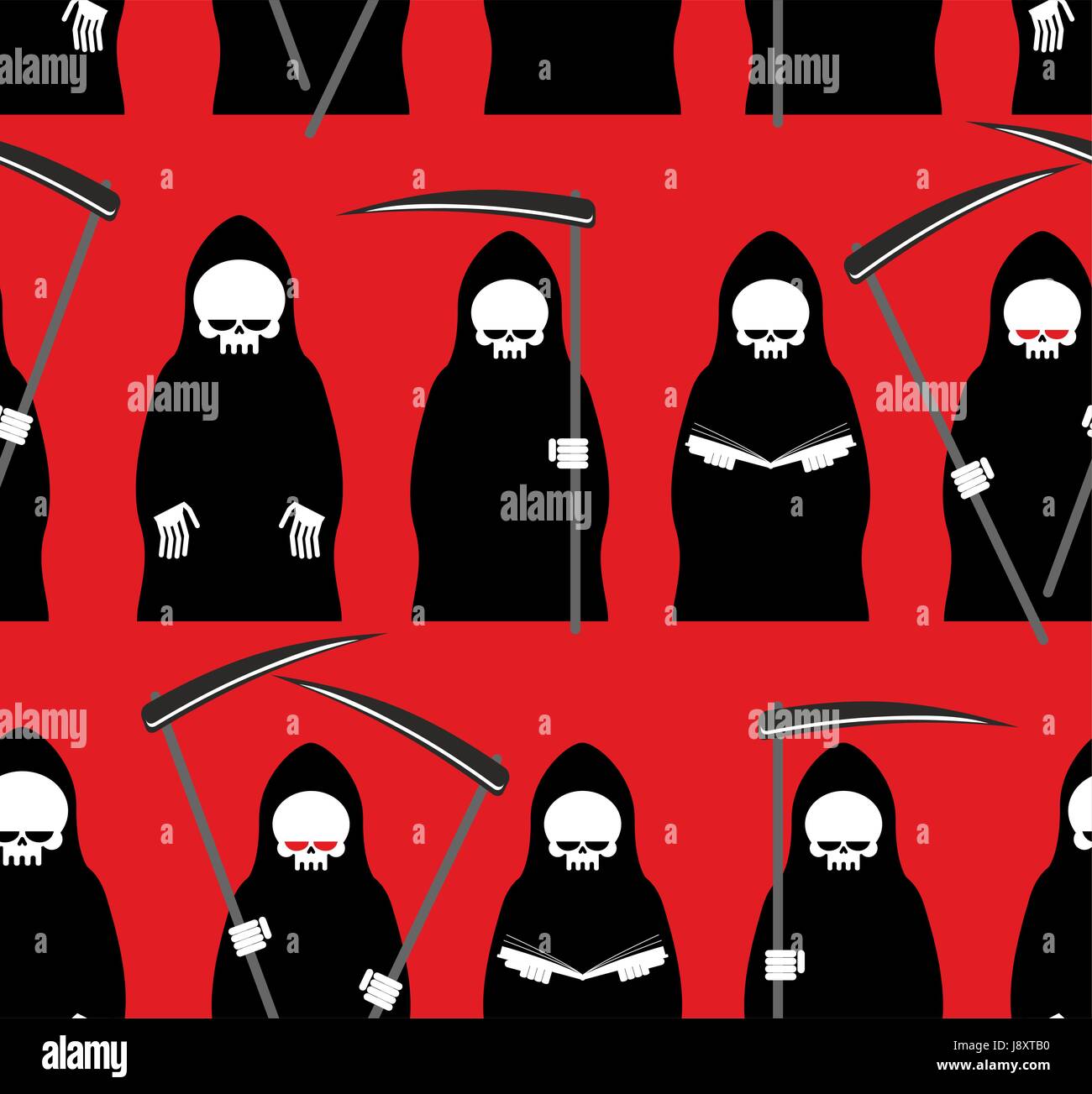 Picture of grim reaper Stock Vector Images - Alamy