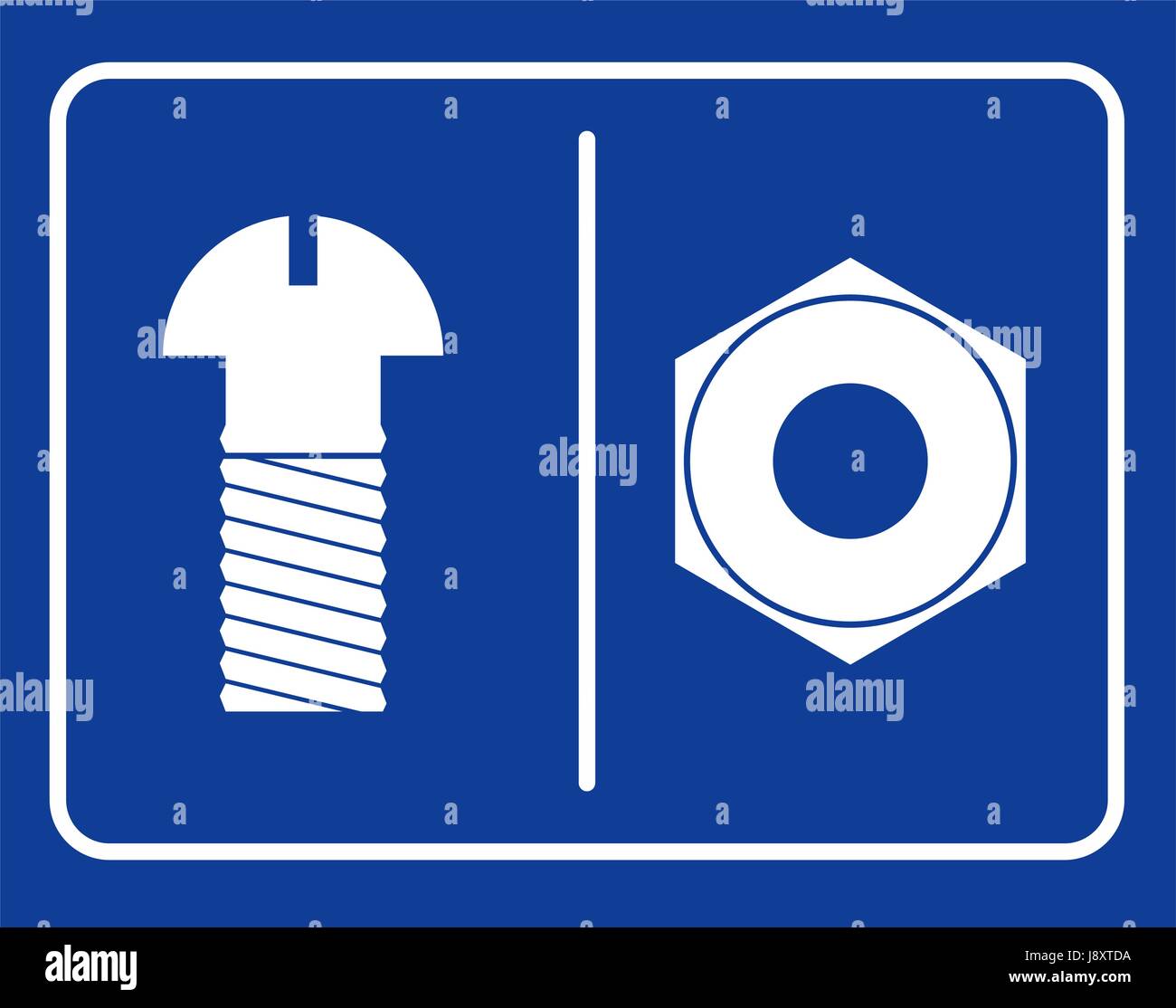 Public restroom metal door Stock Vector Images - Alamy