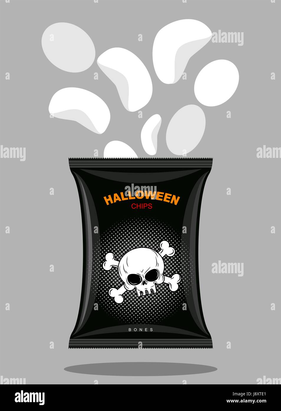 Crisps vector vectors hi-res stock photography and images - Alamy