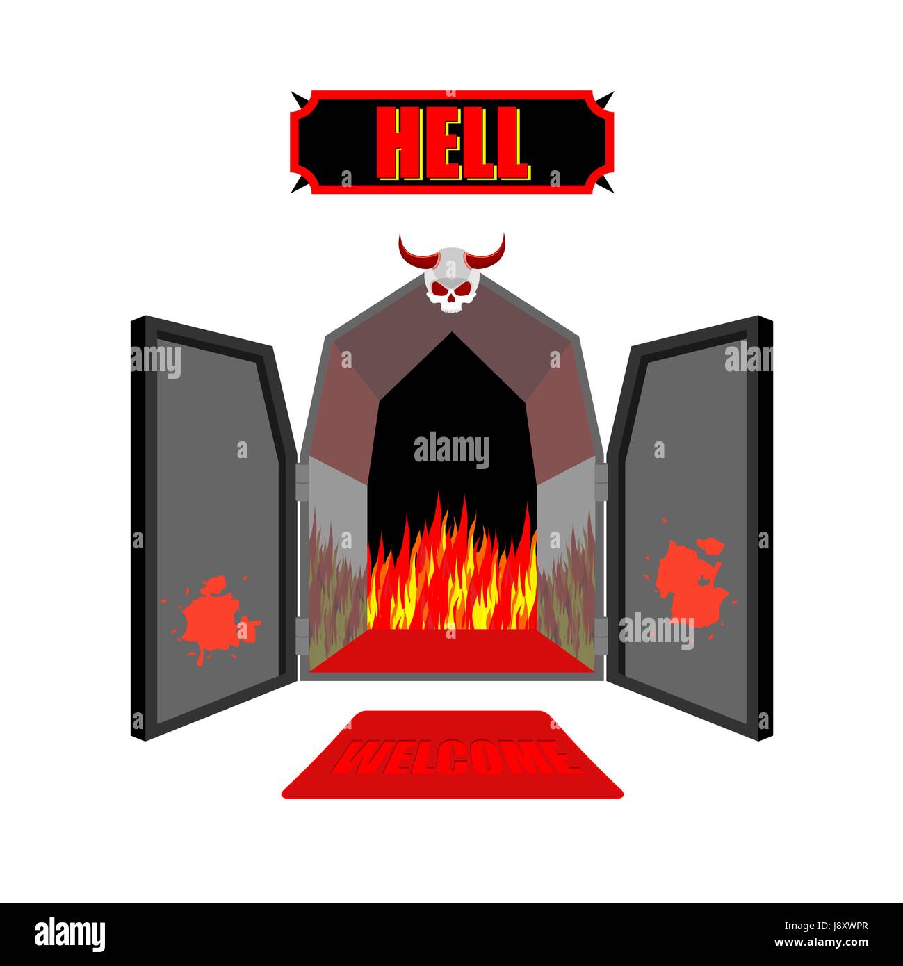 Hell gates Cut Out Stock Images & Pictures - Alamy