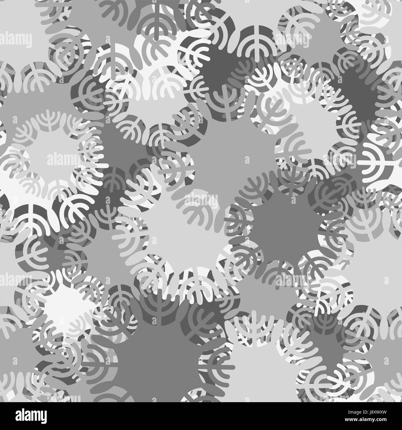 Army texture of snow. Protective camouflage of snowflakes. Vector ...