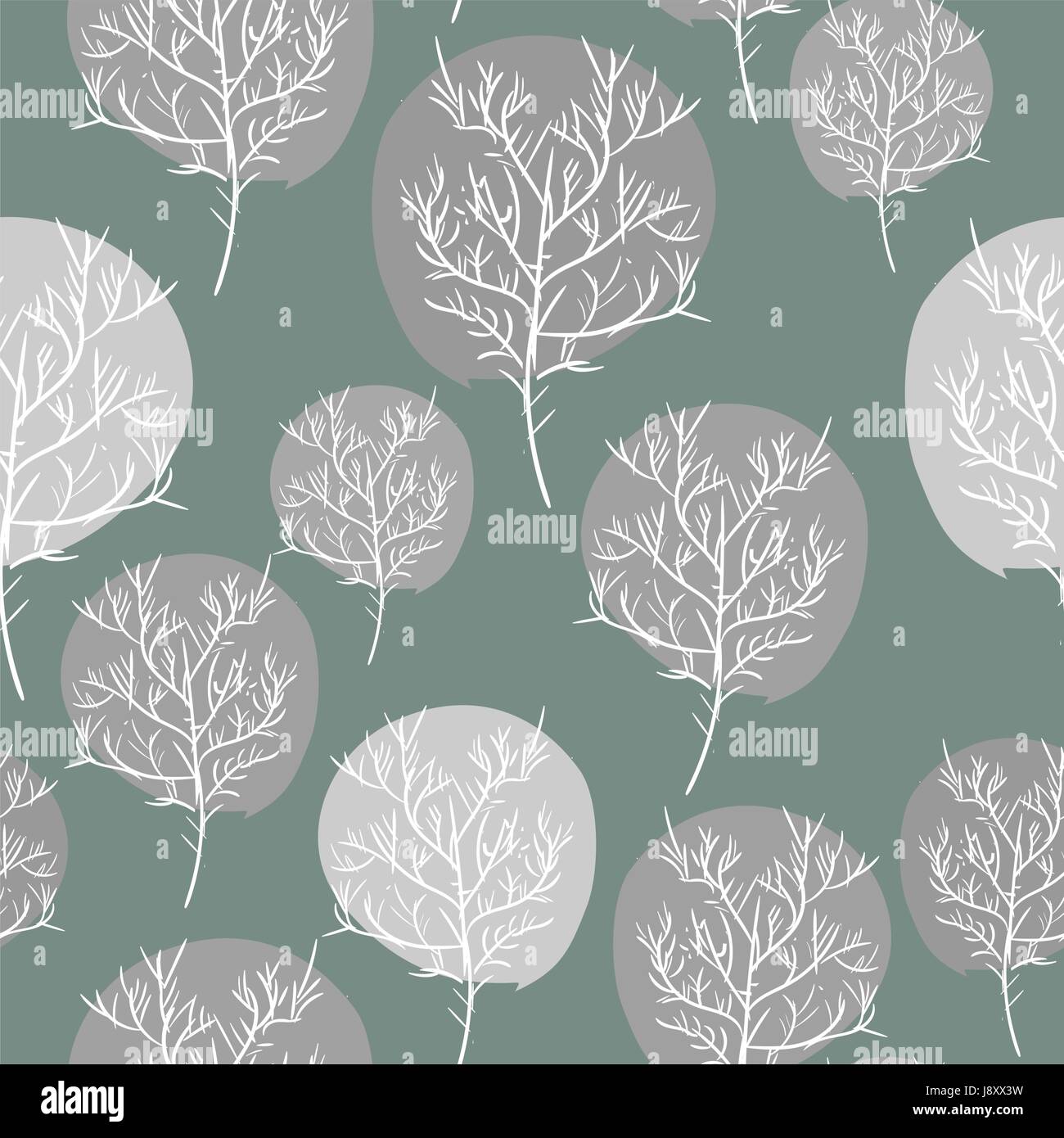 Cherry tree silhouette vector image hi-res stock photography and images ...