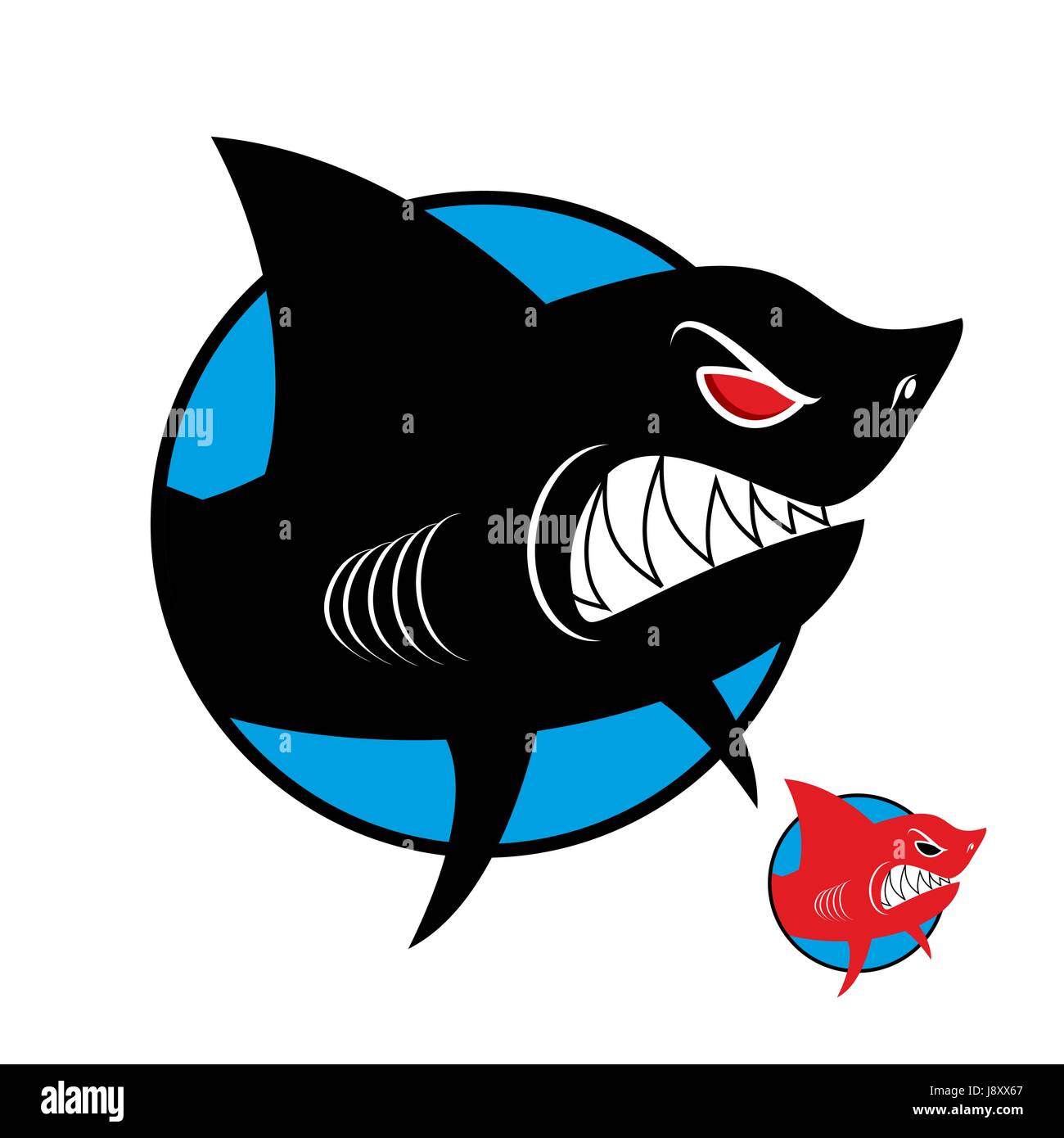 Shark Sports Team Logo