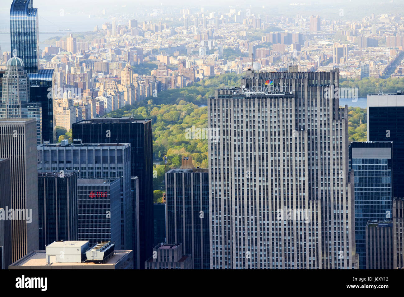 Rockefeller Center Aerial High Resolution Stock Photography and Images ...
