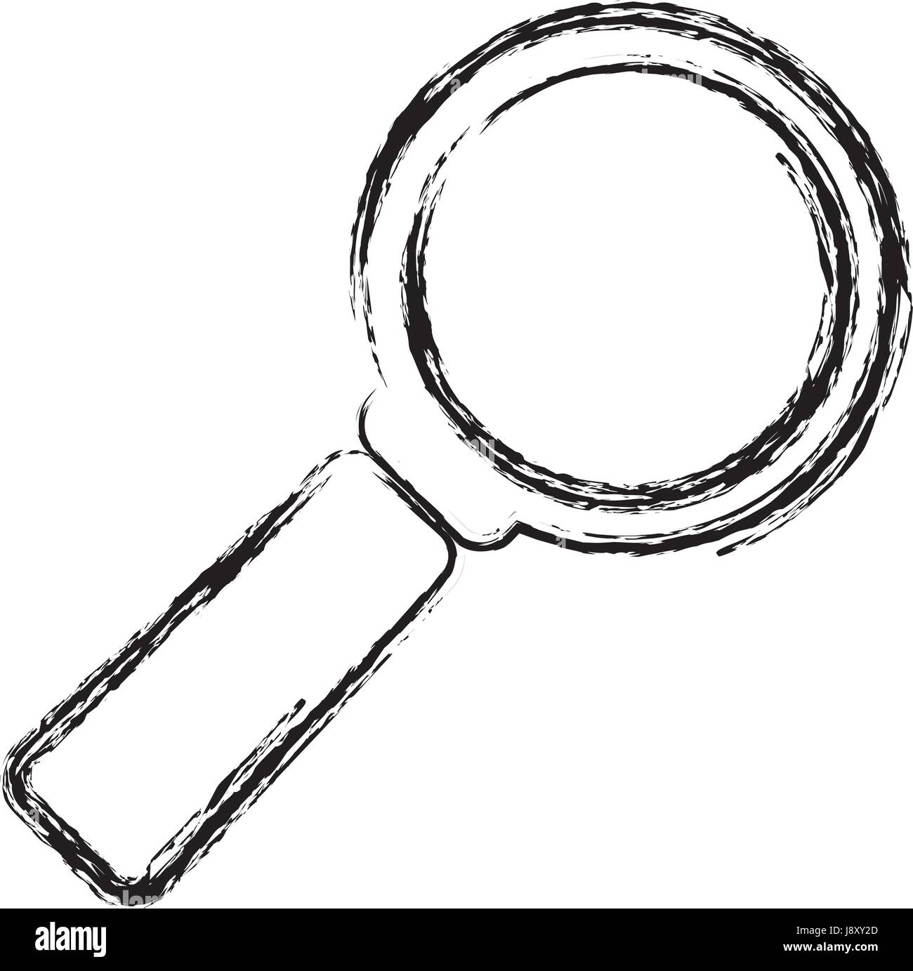 magnifying glass icon Stock Vector Image & Art - Alamy