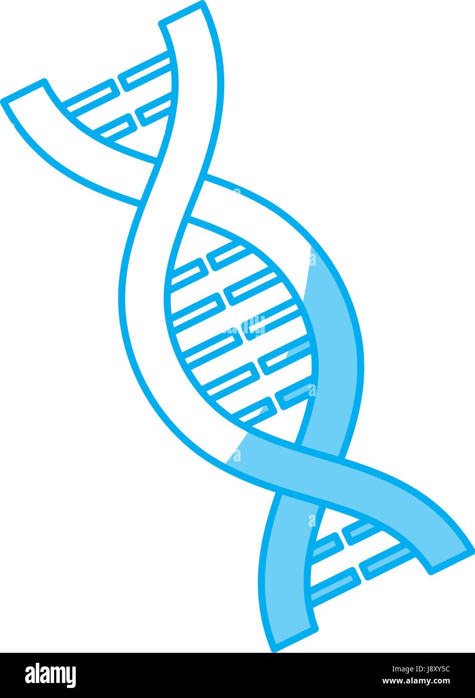 dna chain icon Stock Vector Image & Art - Alamy