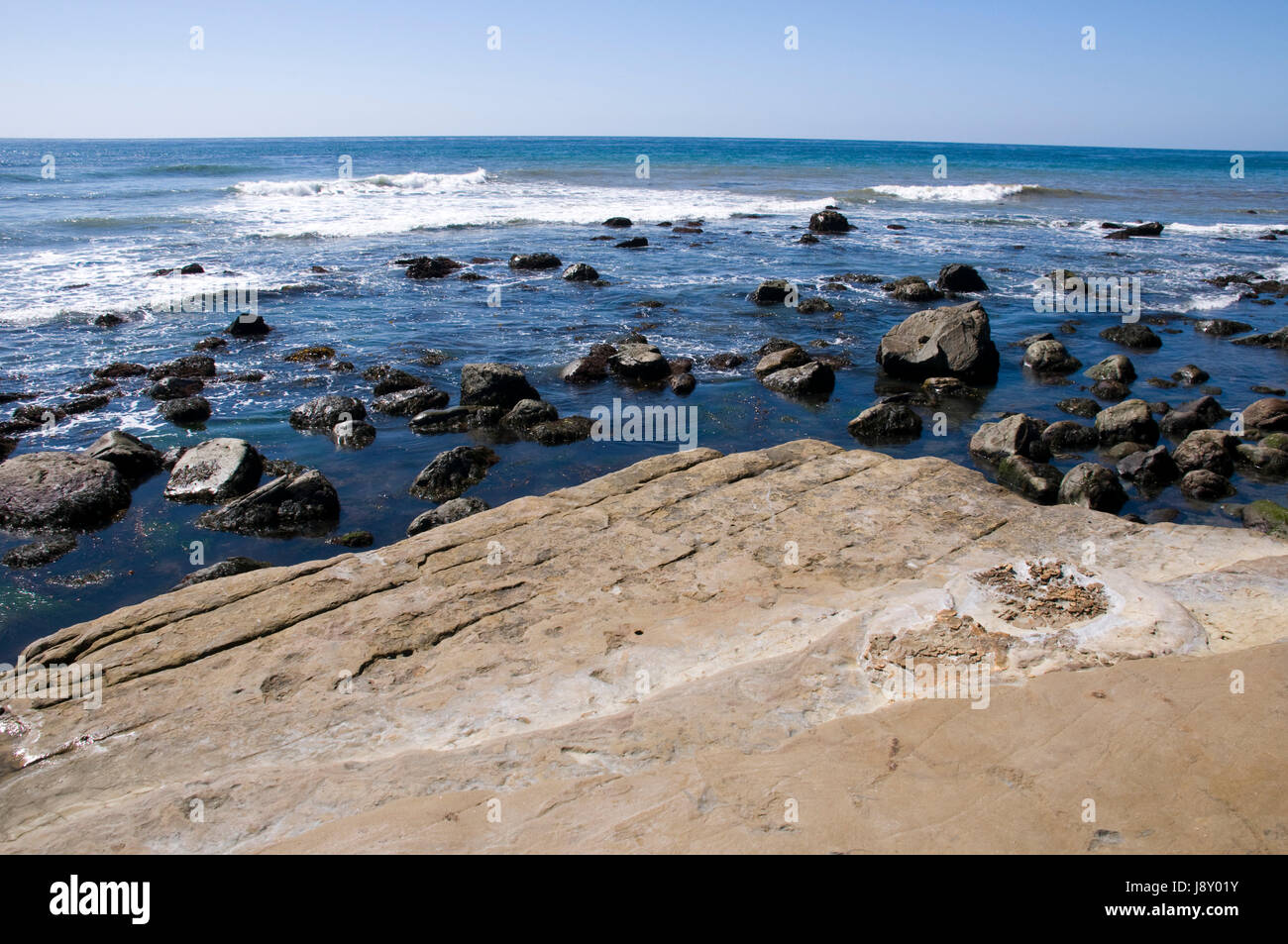 blue, park, formation, pacific, salt water, sea, ocean, water, national ...