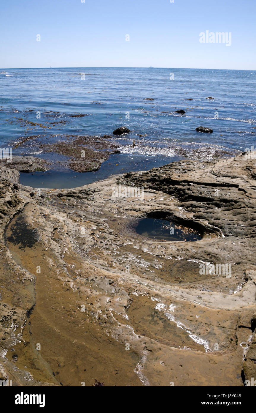 blue, park, formation, pacific, salt water, sea, ocean, water, national ...