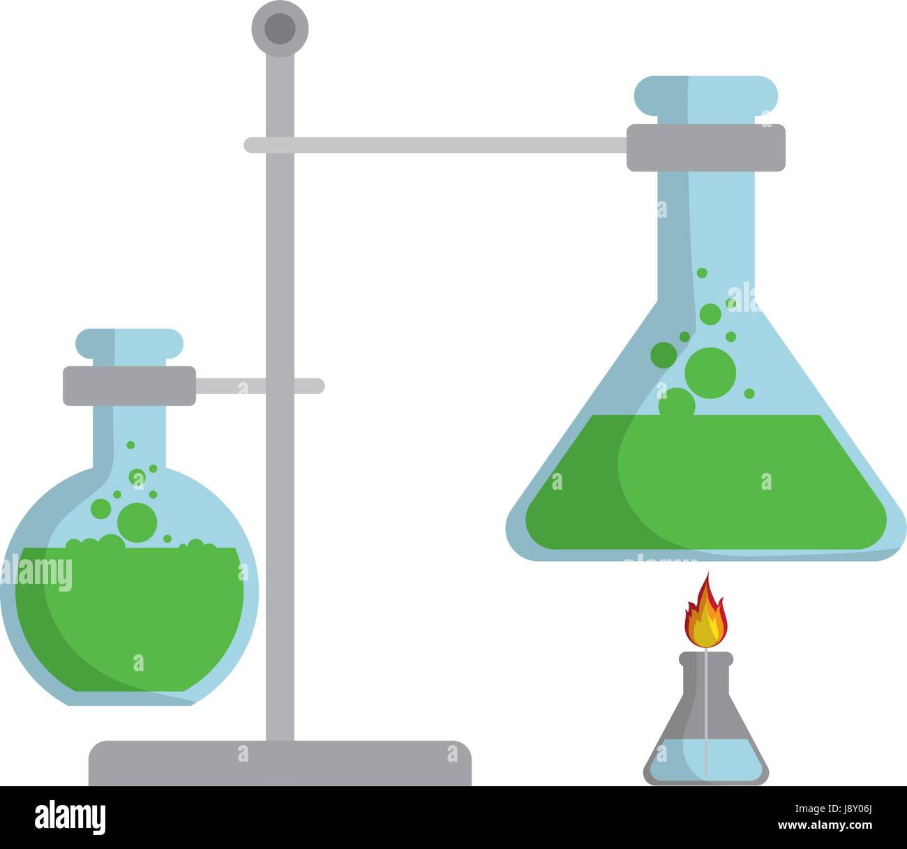 chemical flask icon Stock Vector Image & Art - Alamy