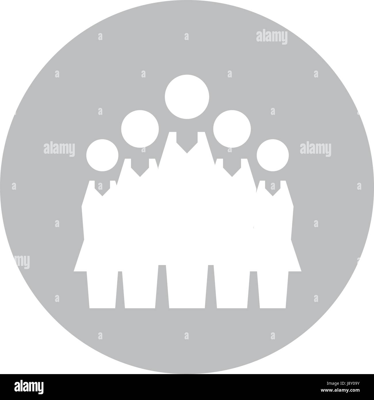 Womens teamwork pictogram Stock Vector Image & Art - Alamy