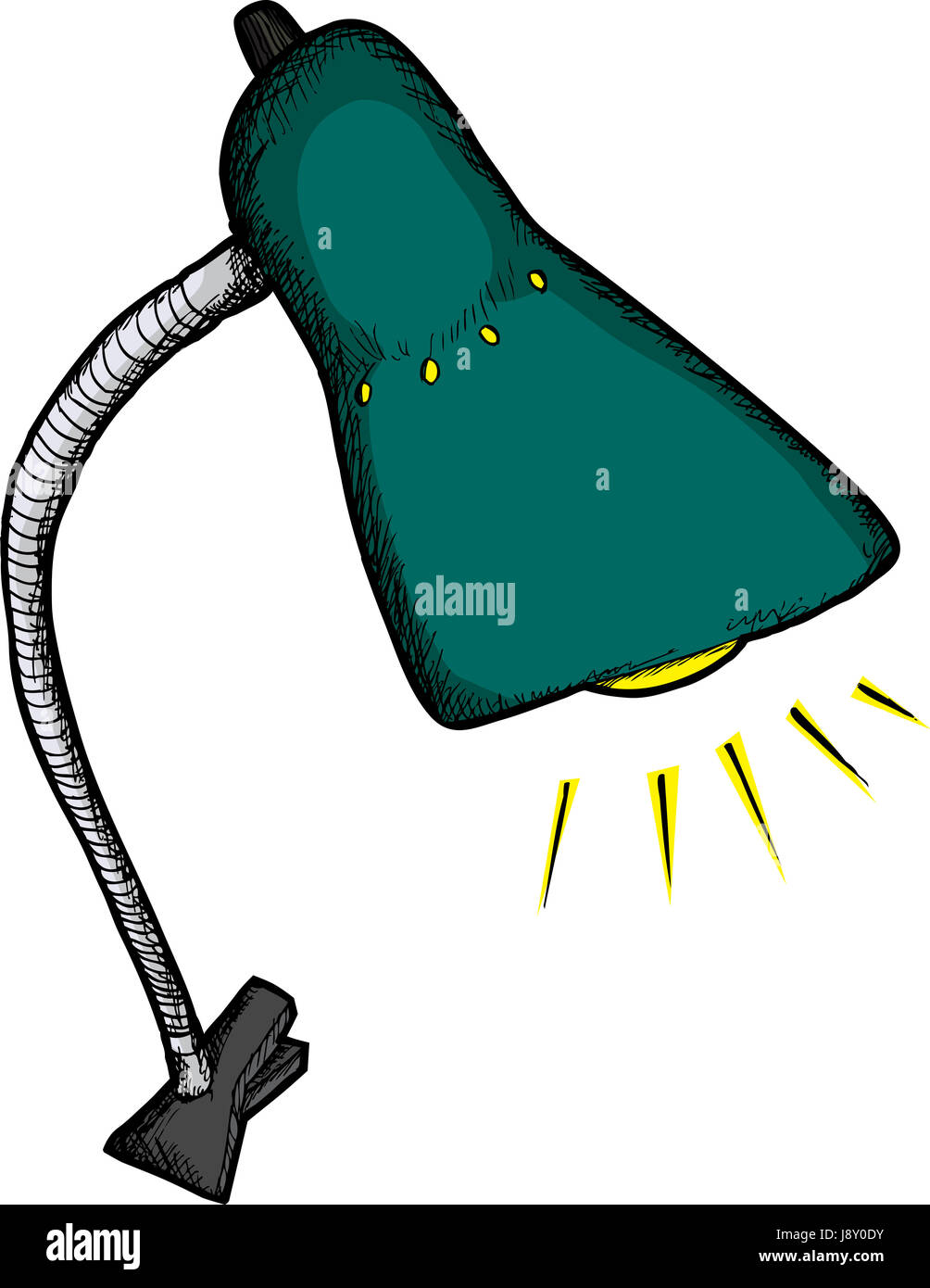 bulb, lightbulb, clamp, cartoon, adjustable, bright, object, isolated ...