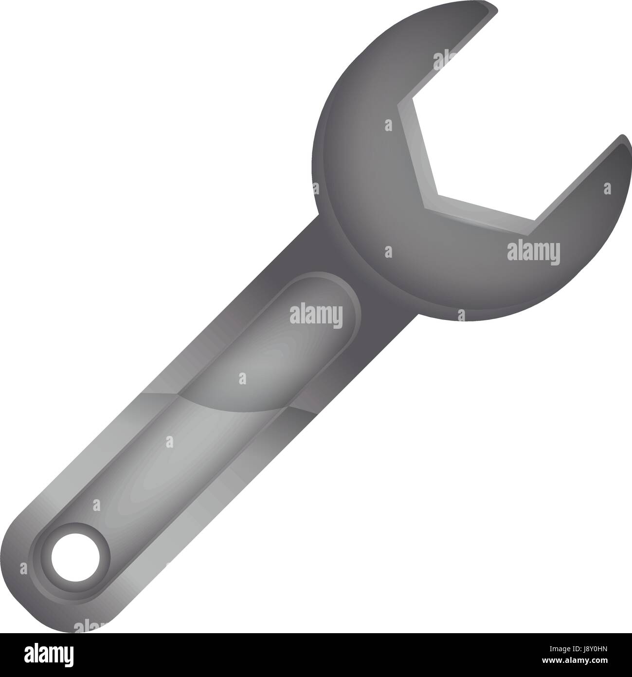 Wrench tool isolated Stock Vector Image & Art - Alamy