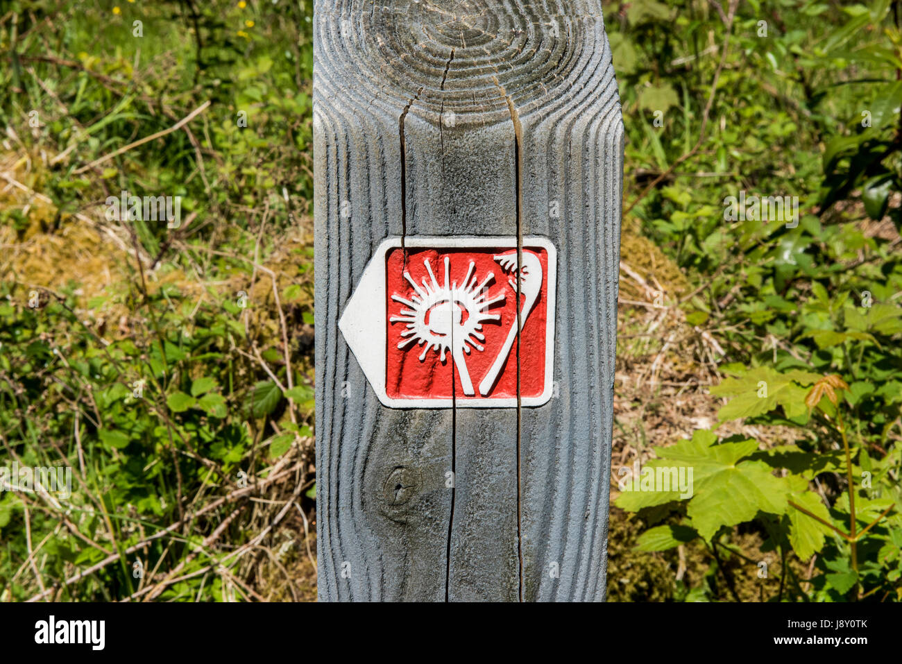Pathway marker hi-res stock photography and images - Alamy