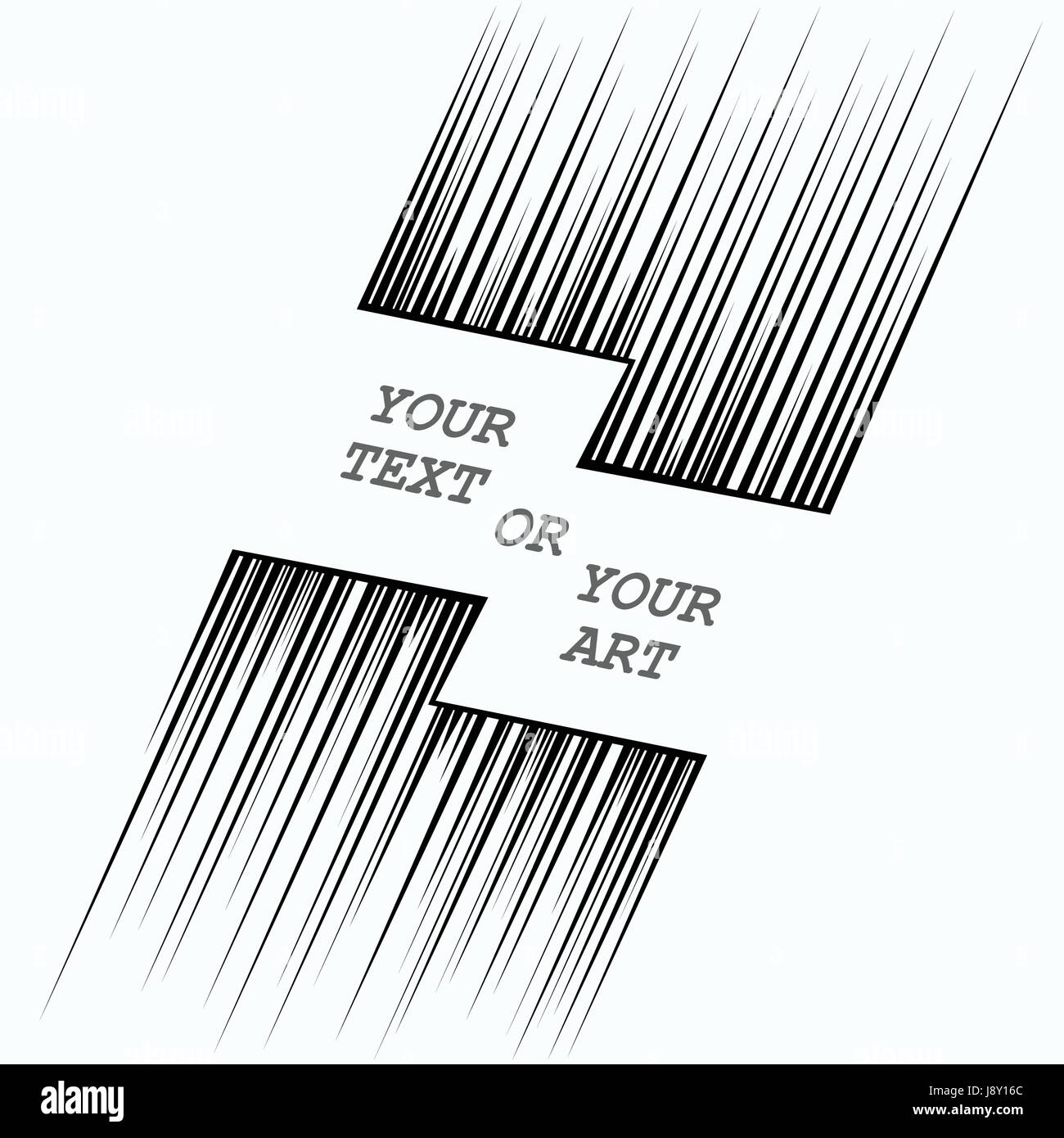 Comic strip template Cut Out Stock Images & Pictures - Alamy