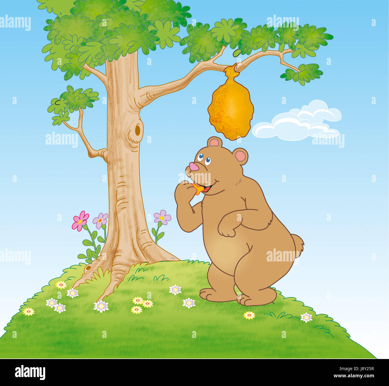 Bear beehive hi-res stock photography and images - Alamy