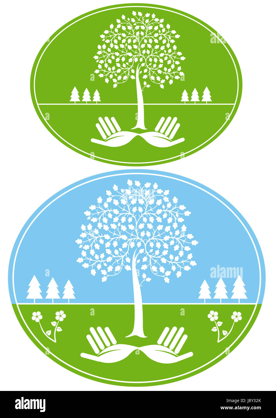 conservation sign environmental protection Stock Photo - Alamy