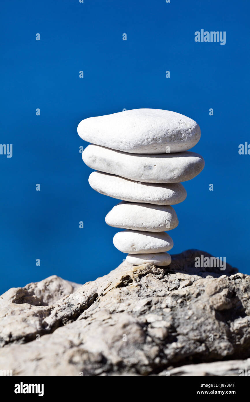 stone, beach, seaside, the beach, seashore, rock, balance, stack ...