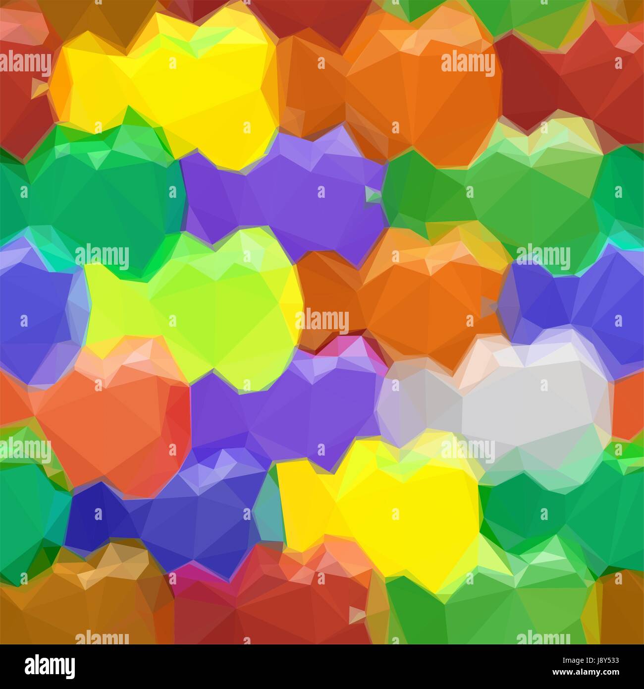 Orange triangular low poly Stock Vector Images - Alamy