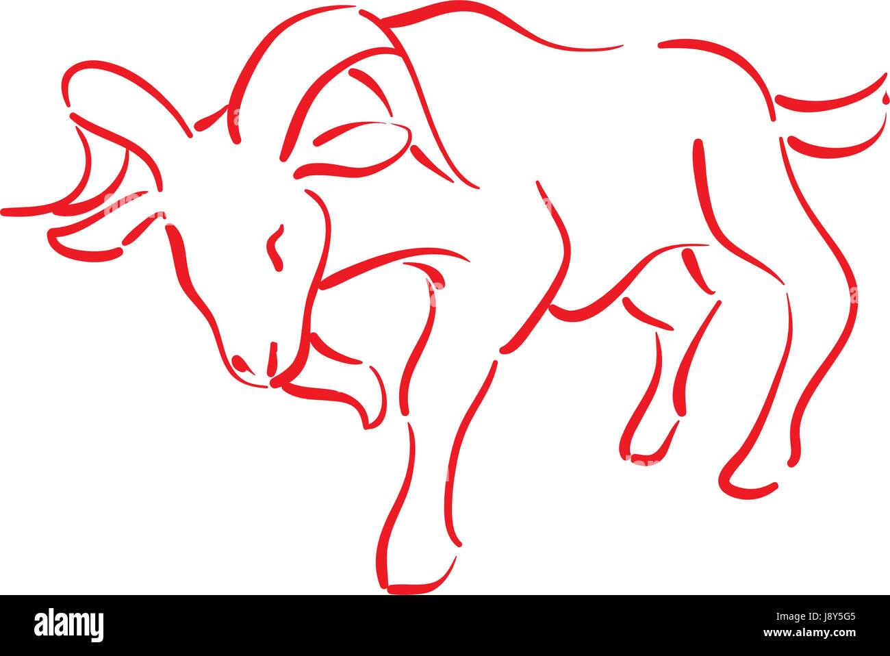 Goat eye Stock Vector Images - Alamy