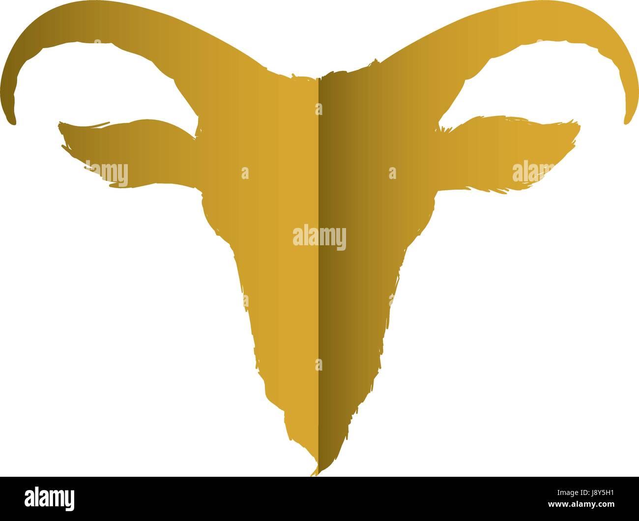 Goat animal symbol Stock Vector Image & Art - Alamy