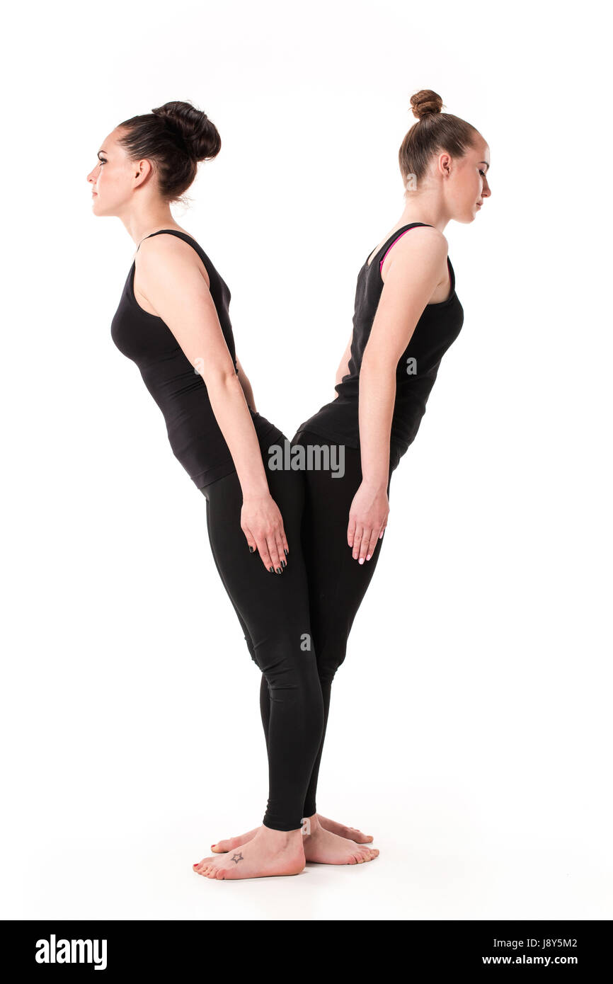 The letter Y formed by Gymnast bodies Stock Photo - Alamy