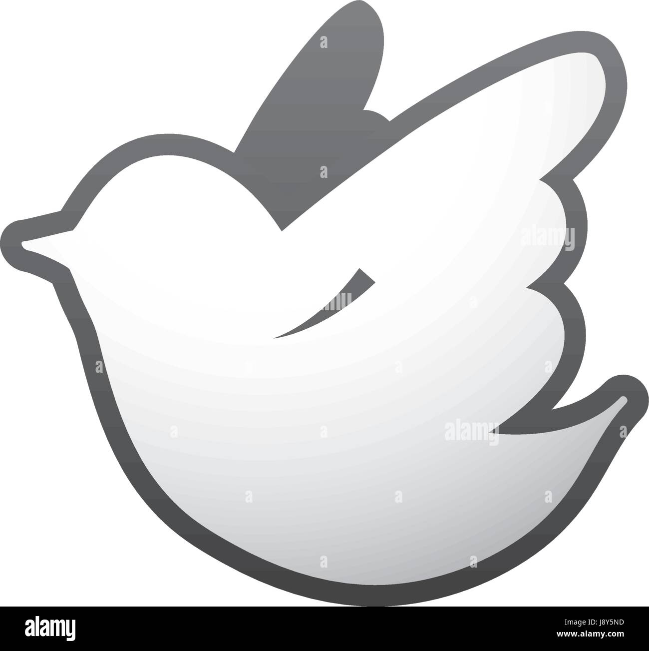 Dove bird symbol Stock Vector Image & Art - Alamy