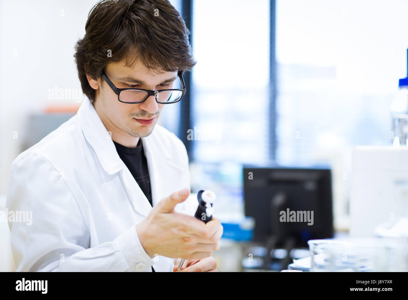 experiment, science, research, laboratory, chemistry, researcher ...